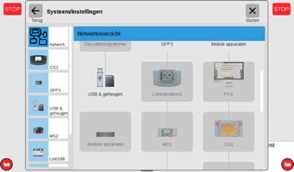 CS3/CS3plus - Systeem Instellingen - 3rail Wiki