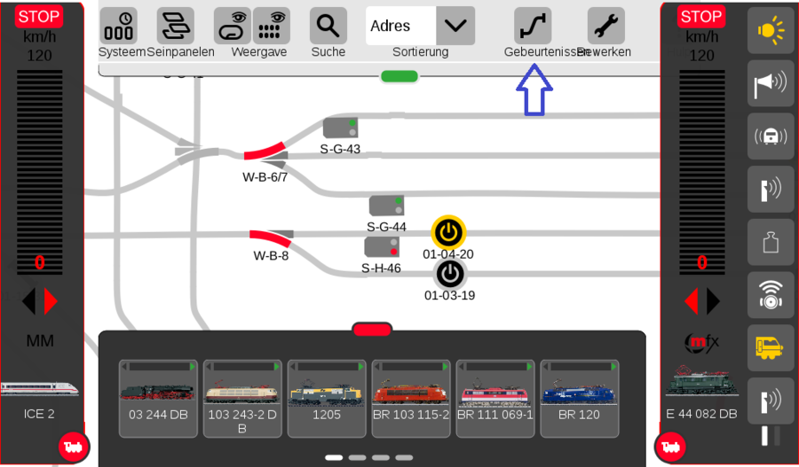 CS3/CS3plus - Gebeurtenissen aanmaken - 3rail Wiki