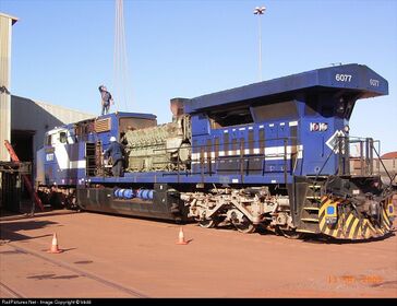 Bouwserie GE AC6000CW - 3rail Wiki