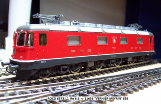 Overzicht modellen bouwserie Re 6/6 - 3rail Wiki